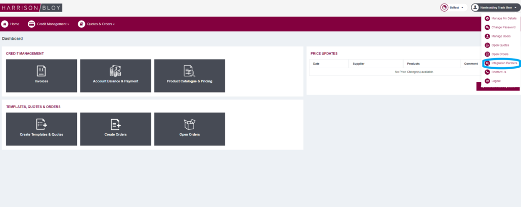 Fergus Integration Instructions | Harrison Bloy